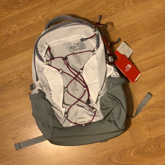 The North Face | Bags | Nwt The North Face Borealis Backpack White Plum ...